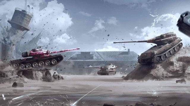 Играем в World of Tanks Blitz / WOT / Блитс / Танки