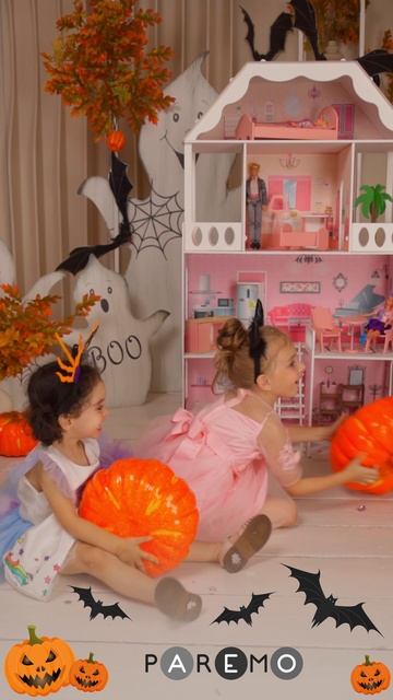 Кукольный домик для девочек "Поместье Монтевиль", с мебелью, для кукол, до 30 см