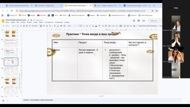 Пересборка линейки услуг