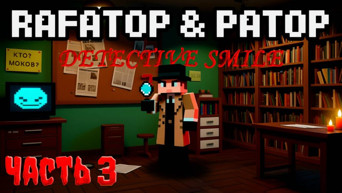 Rafa_top & Patop в Minecraft: Детектив Смайл | Часть 3 –