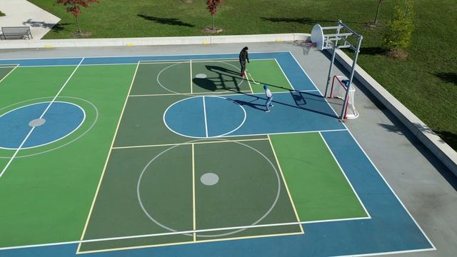 Папа и сын - Тренировка на свежем воздухе