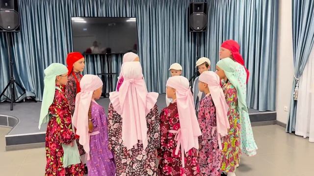 Татарская народная игра "Көтүче уены"