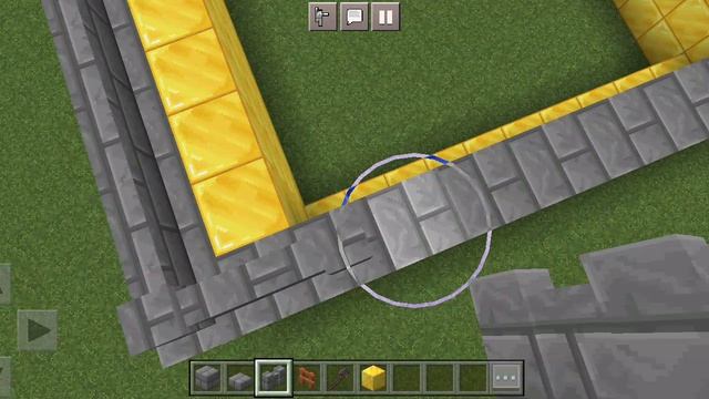 Я построил замок в Майнкрафт!!Оно не записалось до конца!!!