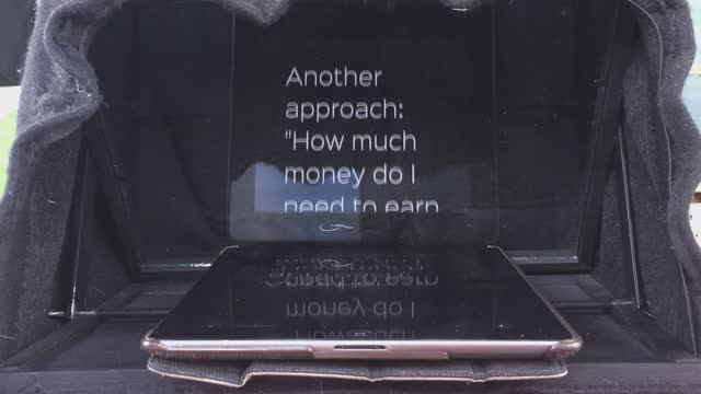 DYI Teleprompter - Телесуфлёр своими руками