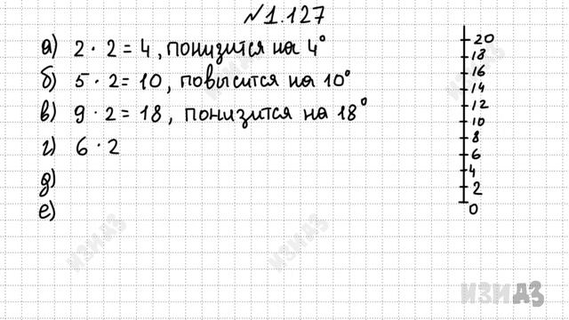 1.127 Виленкин 5 класс. Разбор задания