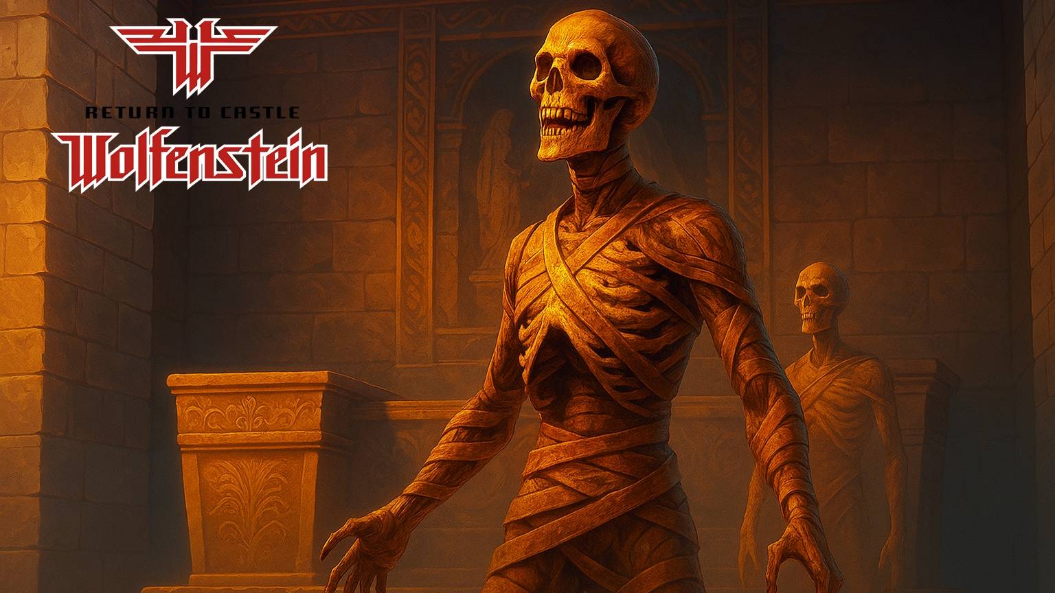 Return to Castle Wolfenstein (2001) Прохождение. КАТАКОМБЫ и СКЛЕП. Full HD 1080  #6