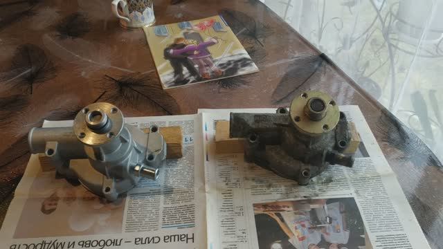 Как выбрать помпу (водяной насос) на авто. на примере УМЗ.