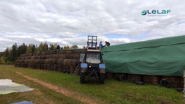 От баннеров (тентов) к шутц-флис для сена типа ПраймТэкс от Лелаф, Сельский объектив, Пермский край