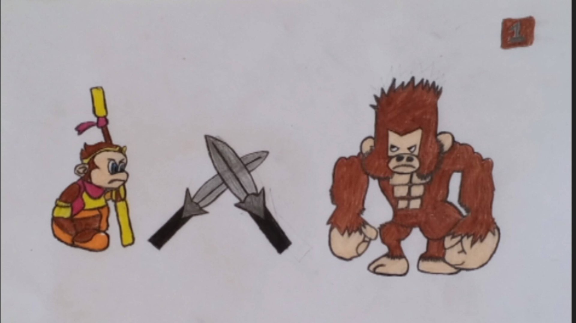 Обучалки-приключалки. Kong Hero Adventure. Глава 1. Битва с Боссом. 1-9 уровни.