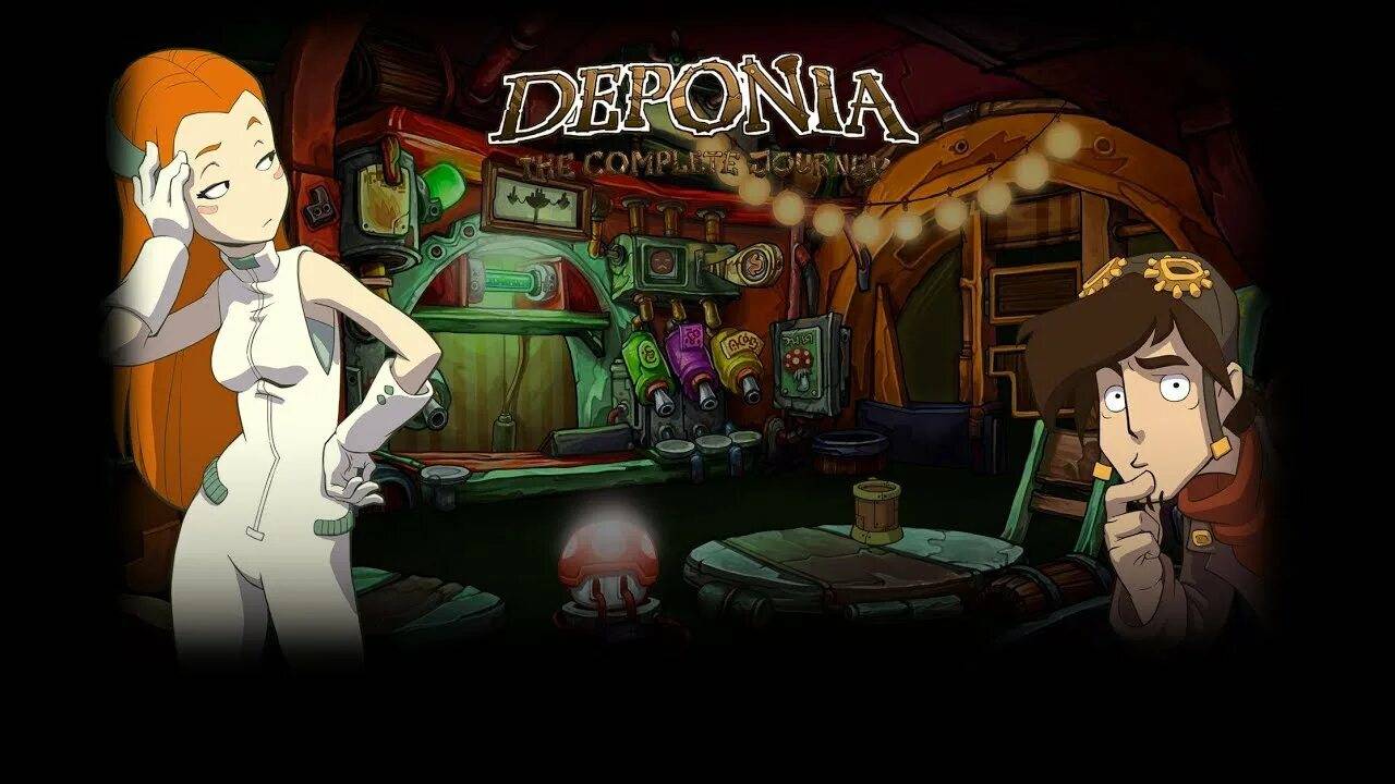 Deponia. The Complete Joutney. Прохождение. Часть 1-я. Побег.