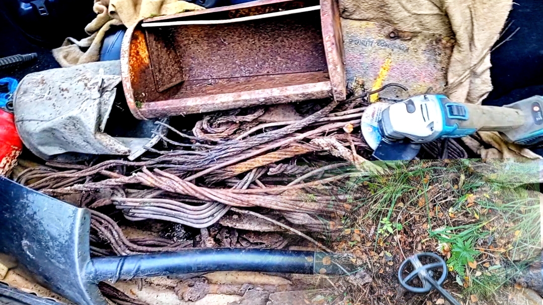 Почему этот металл  не забрали до меня? коп металлолома