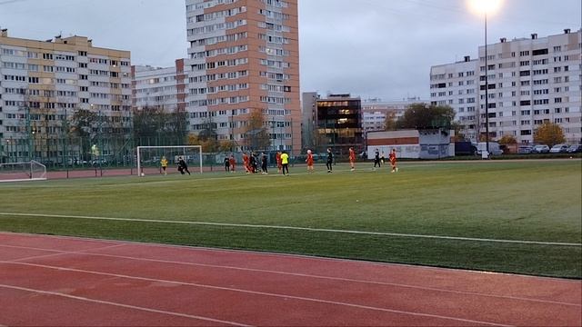 2025_10_30 игра с СШОР2 Невского района. тайм 1