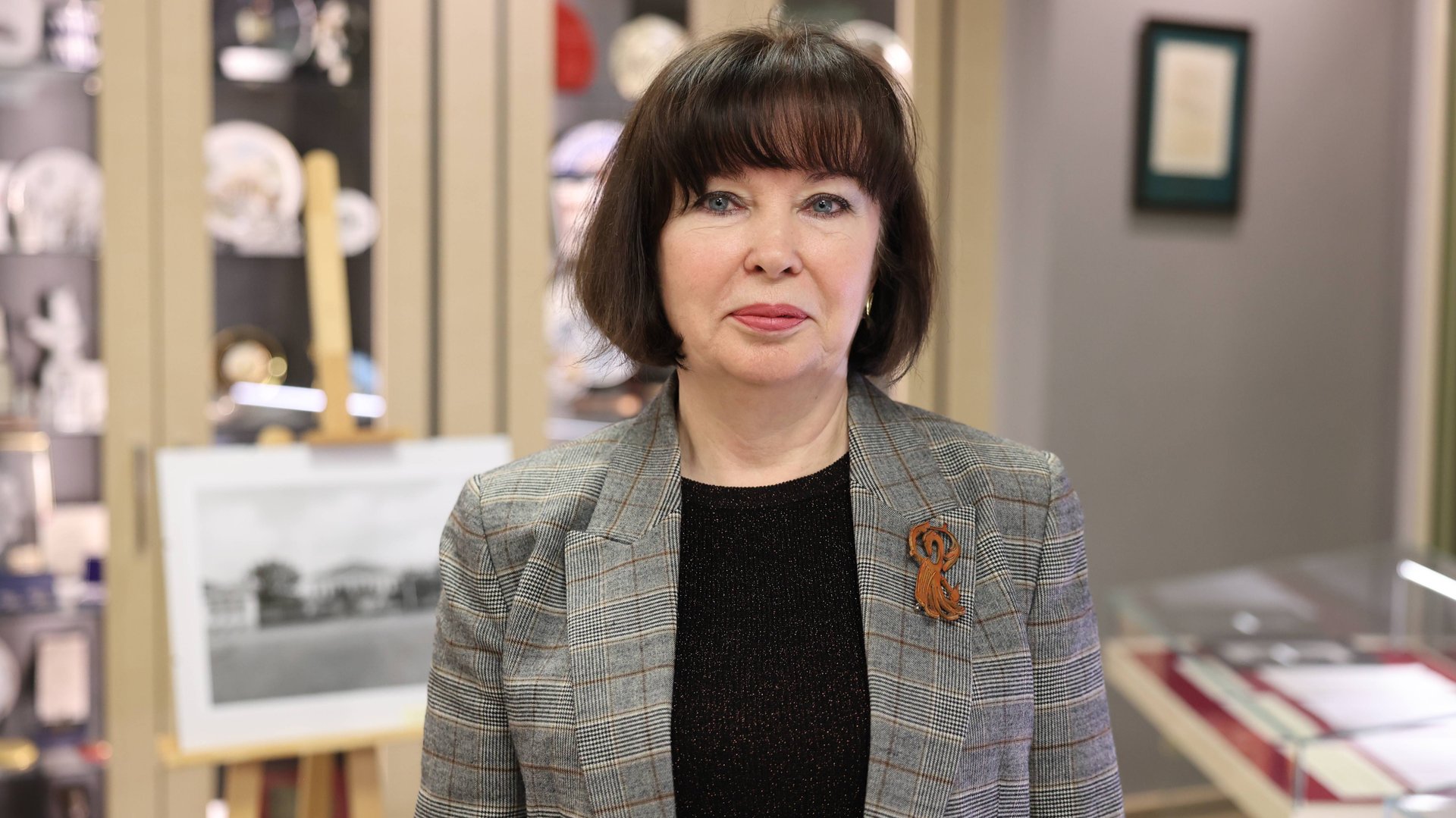 30.10.2025. Татьяна Калашникова: Выставка посвящена истории Библиотеки-читальни имени А.С. Пушкина