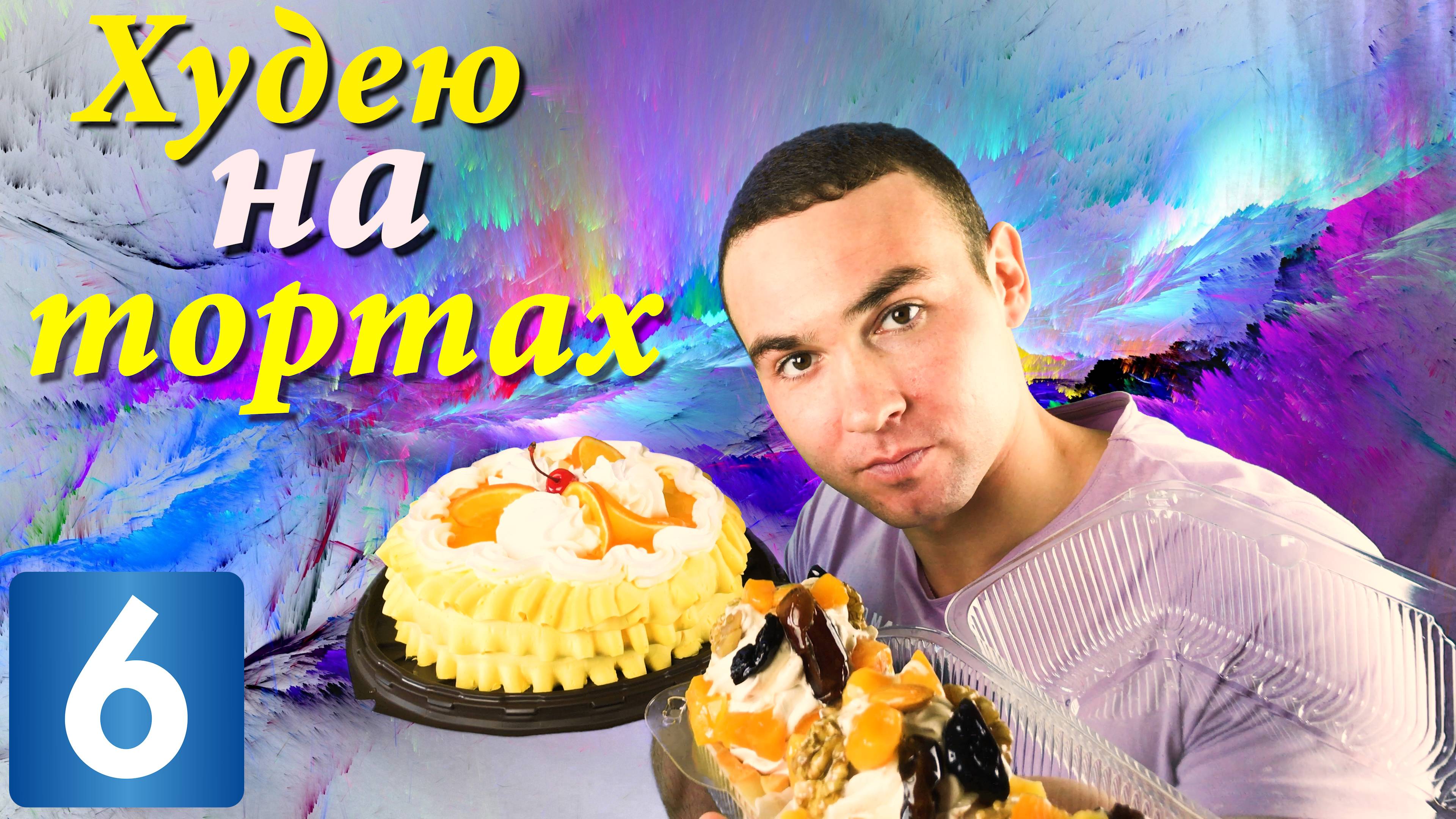 Жиросжигающий комплекс упражнений для похудения дома! Челлендж ХУДЕЮ НА ТОРТАХ. День 6