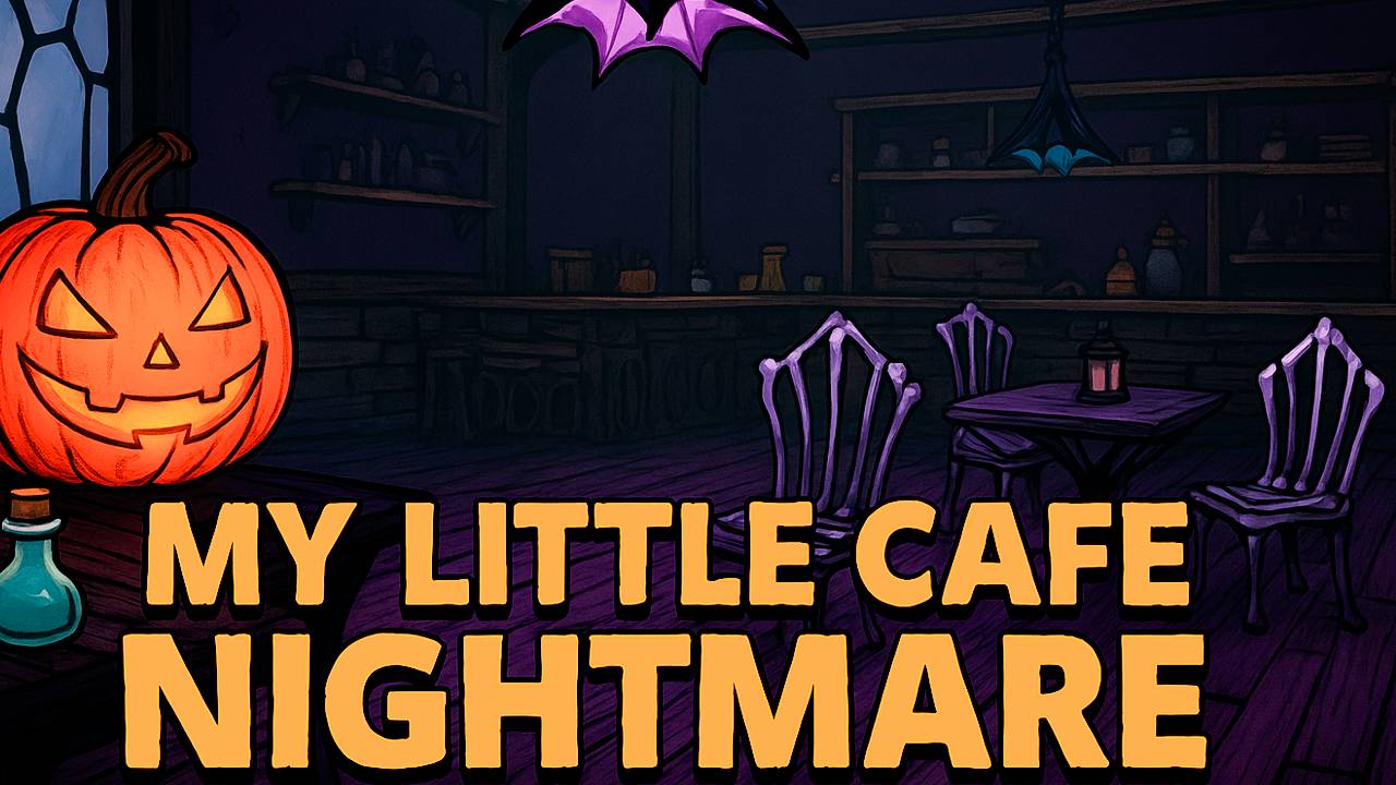 Самое жуткое кафе к Хэллоуину! My Little Cafe Nightmare demo