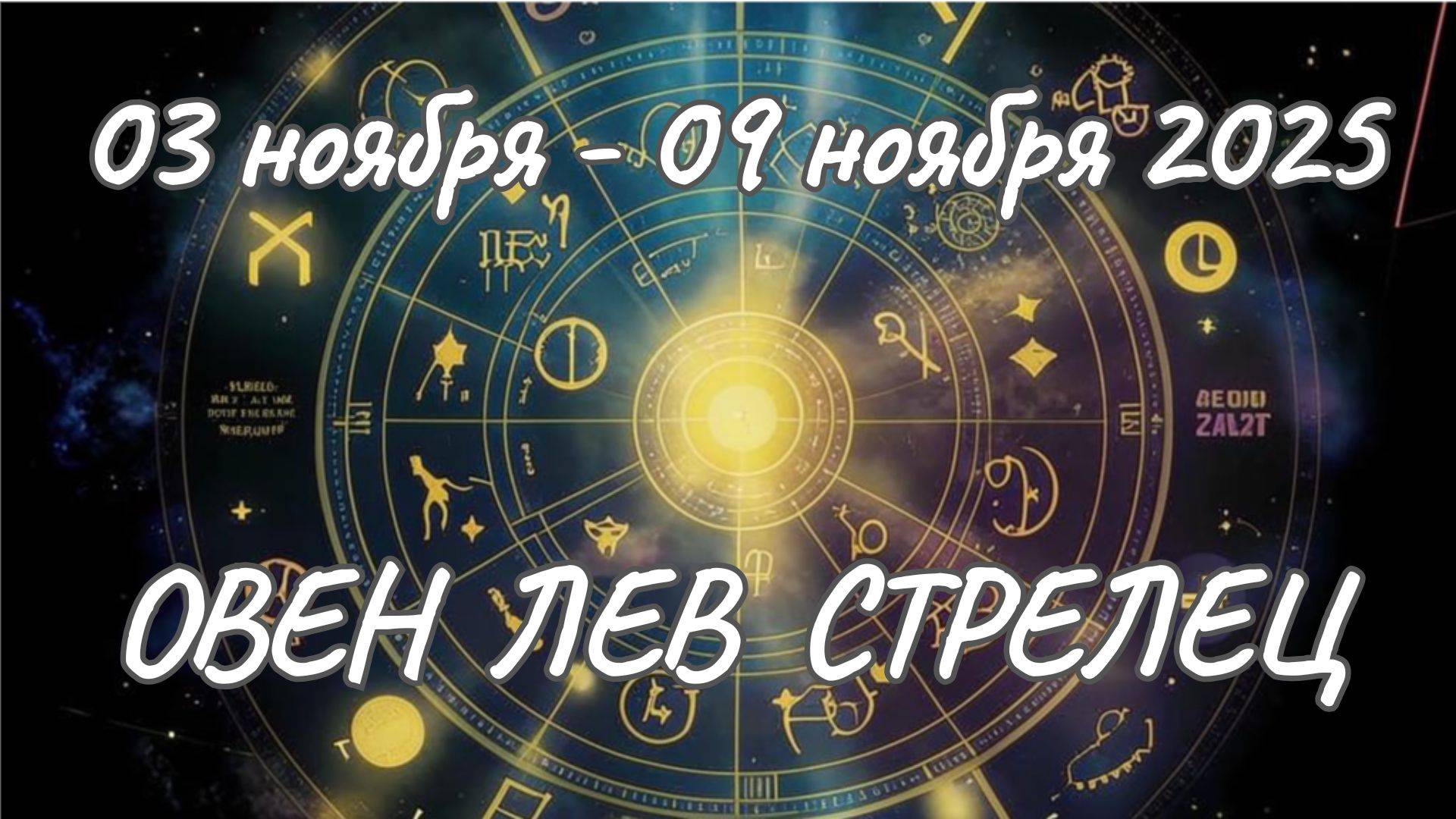 ✨Таро прогноз на неделю 03.11.2025-09.11.2025✨
