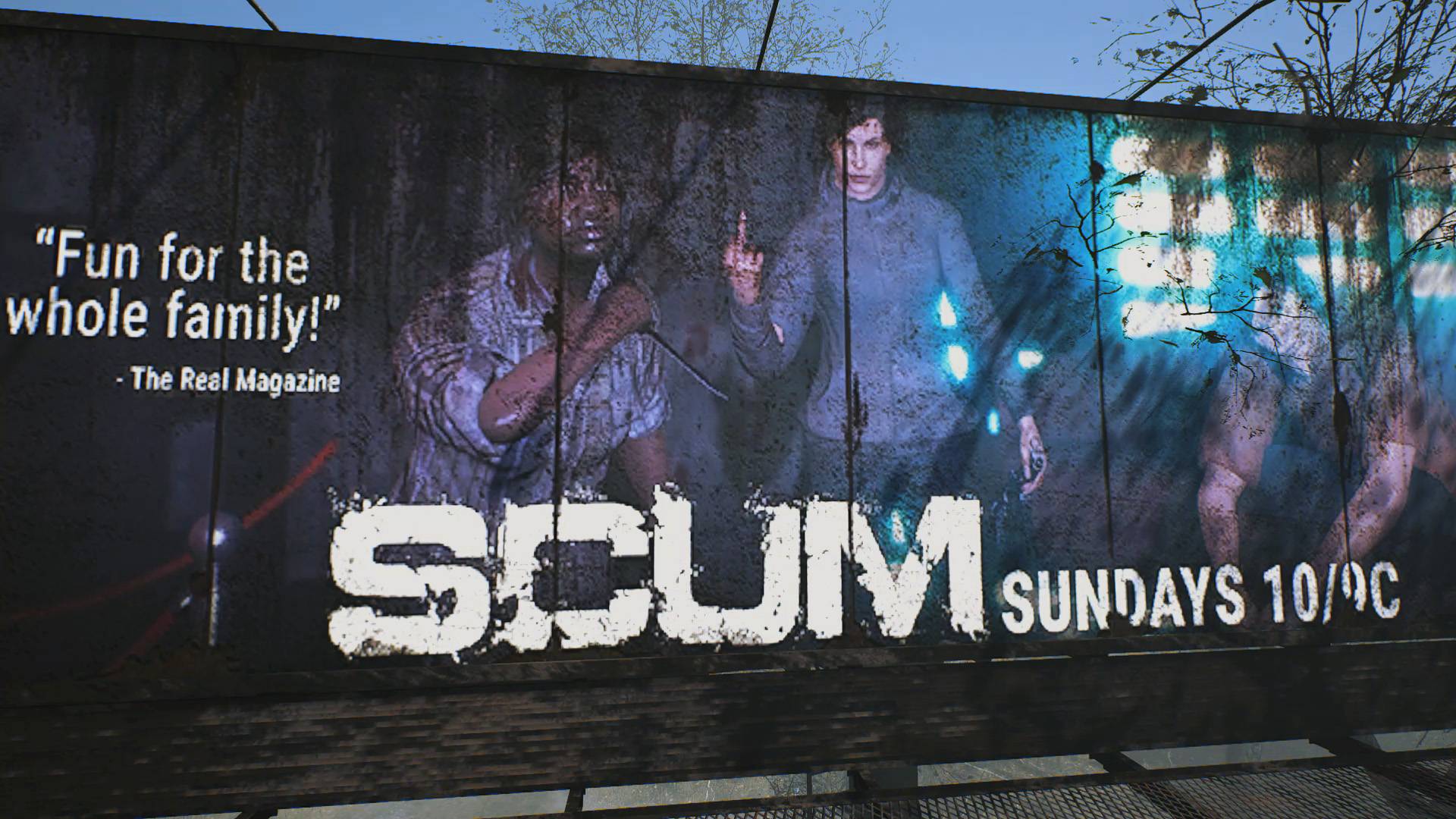 SCUM. 'O sole mio. Моё солнце.