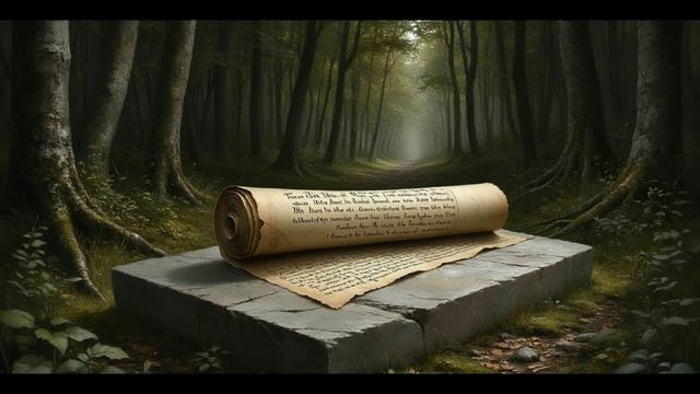 "проклятый лес" авторская песня, творчество нейросети