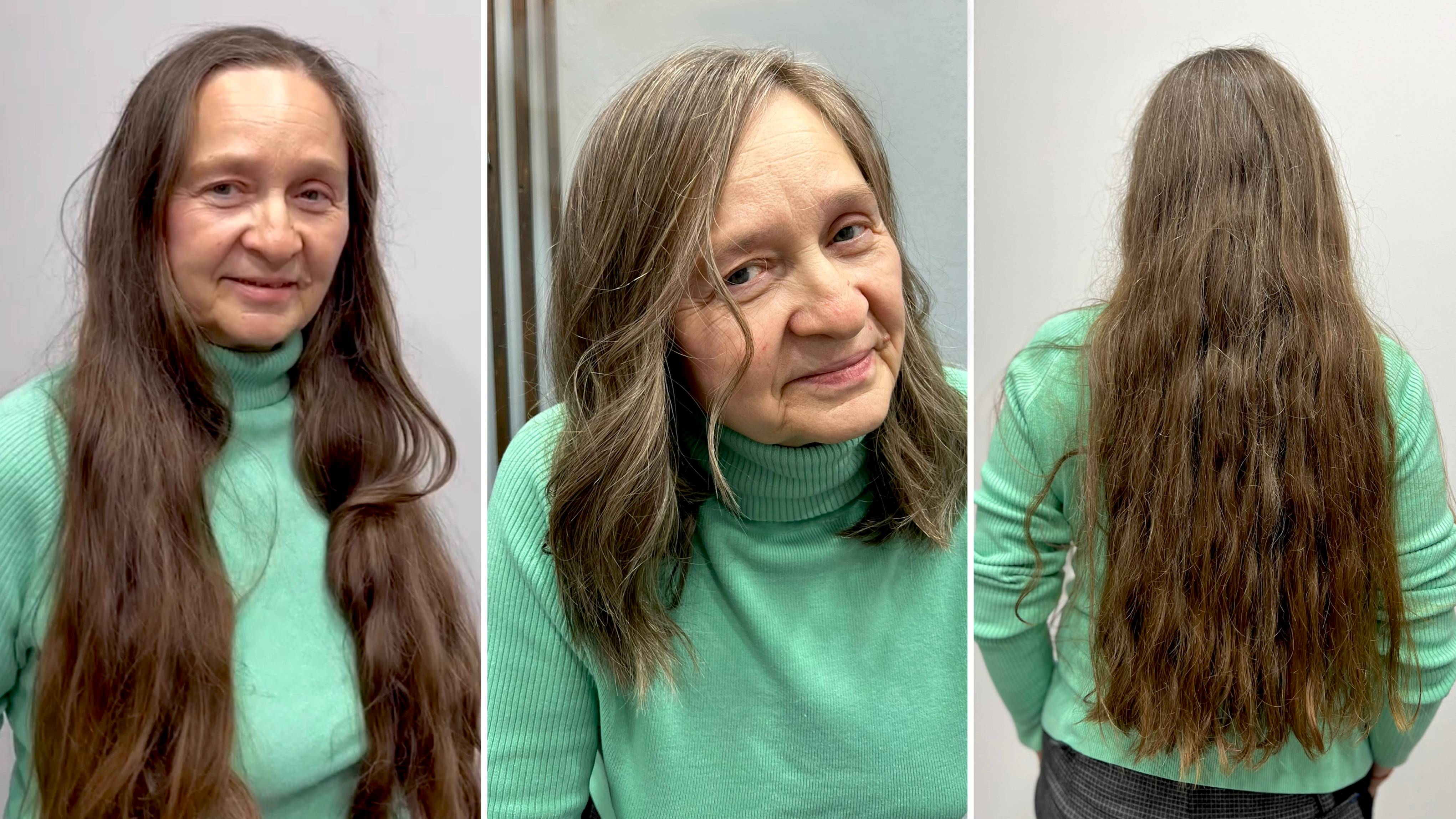 Смена длины и цвета