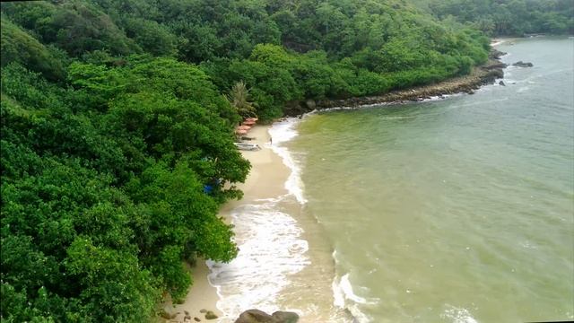 Шри Ланка, Jungle Beach с дрона
