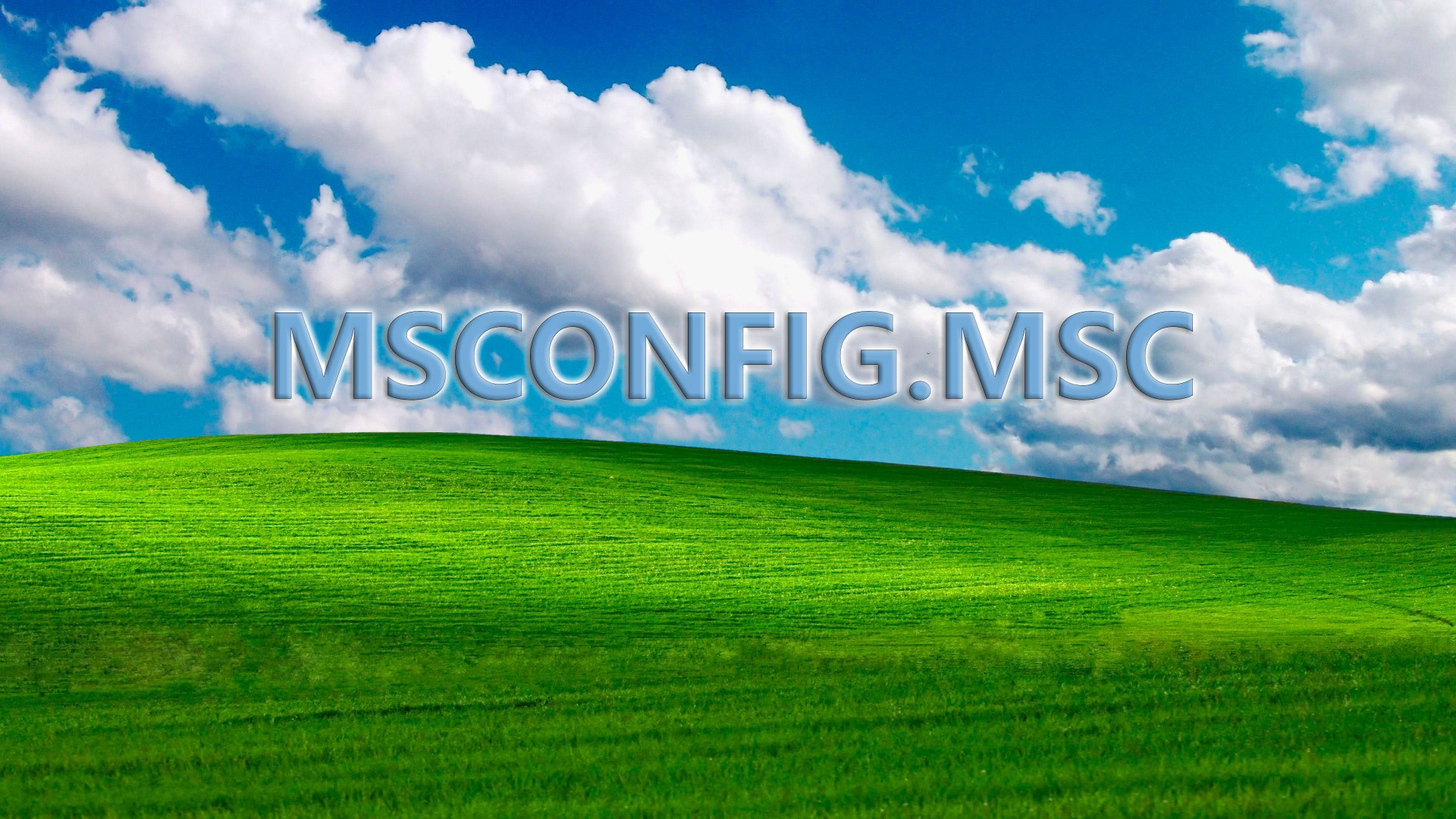 MSCONFIG
