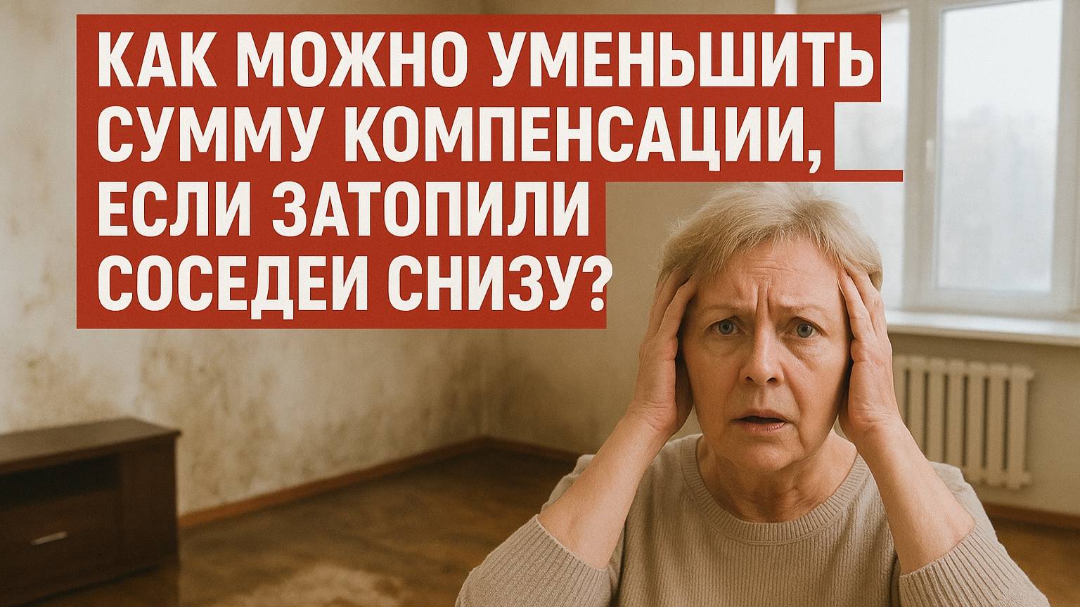 КАК МОЖНО УМЕНЬШИТЬ СУММУ КОМПЕНСАЦИИ, ЕСЛИ ЗАТОПИЛИ СОСЕДЕЙ СНИЗУ?