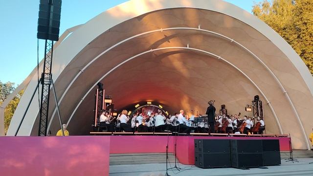 Музыка над Волгой. Георгий Свиридов. Концерт под открытым небом в Нижнем Новгороде