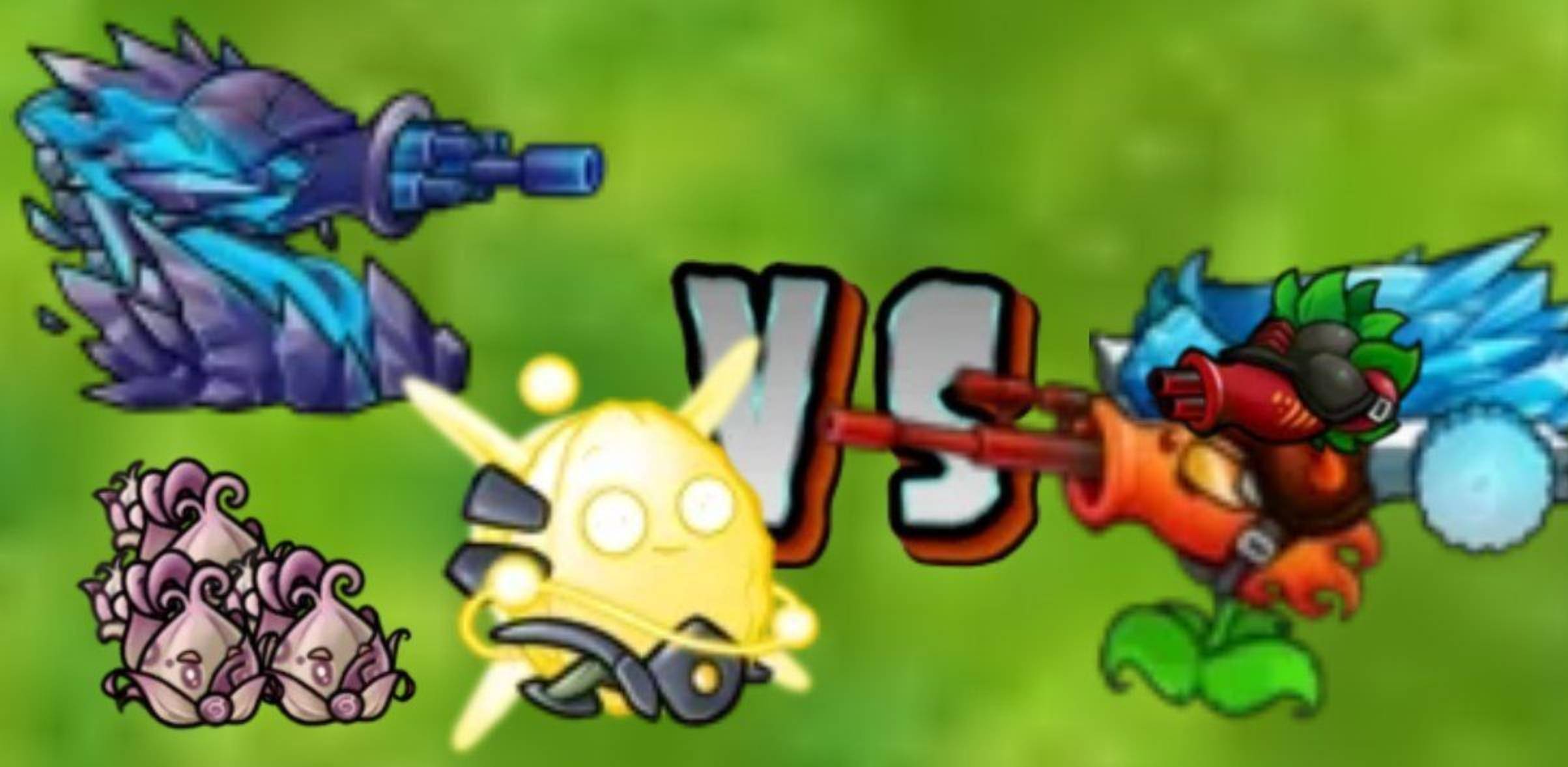 Продолжение Третьего Чемпионата во пвз фьюжн pvz fusion Команда Огне-ледяная защита Vs Атам ститили