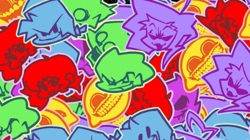 Играю в FNF 1-2 недели на хард сложности