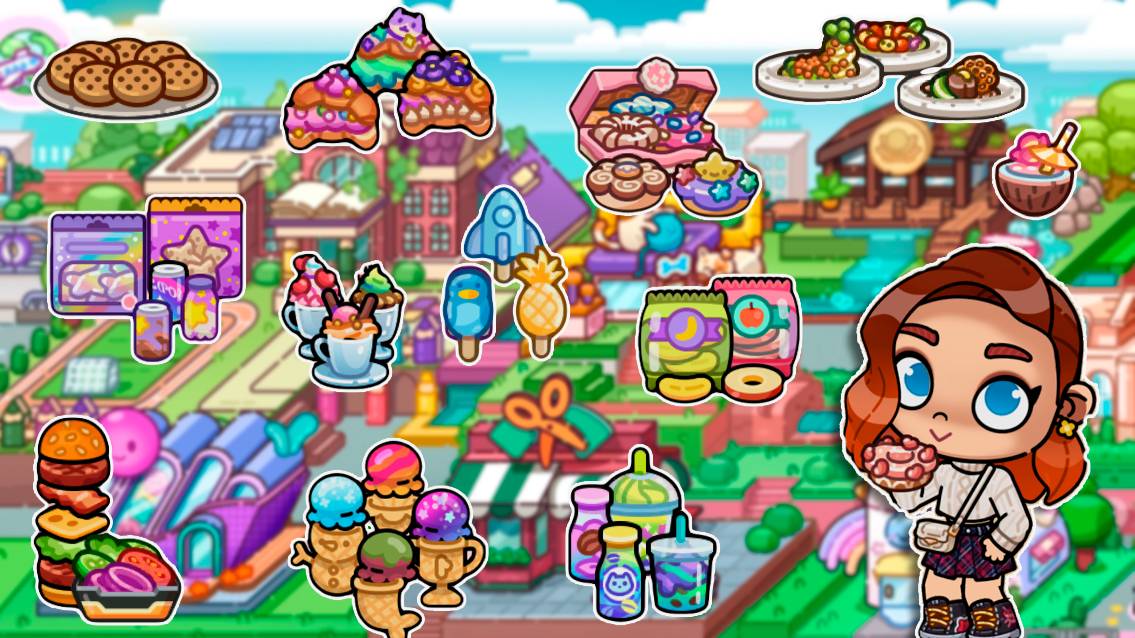 Секретная Еда в Аватар Ворлд 🍩 Игра Аватар Ворлд