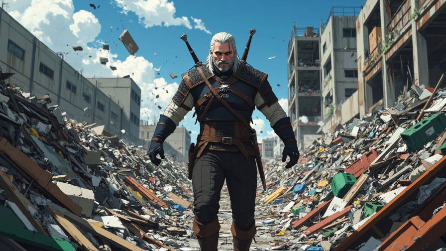 Миллионы из мусора: приключение Геральта в Recycling Center 💼💰