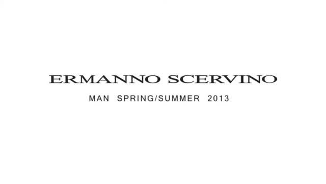 Показ мужской коллекции Ermanno Scervino весна-лето 2013