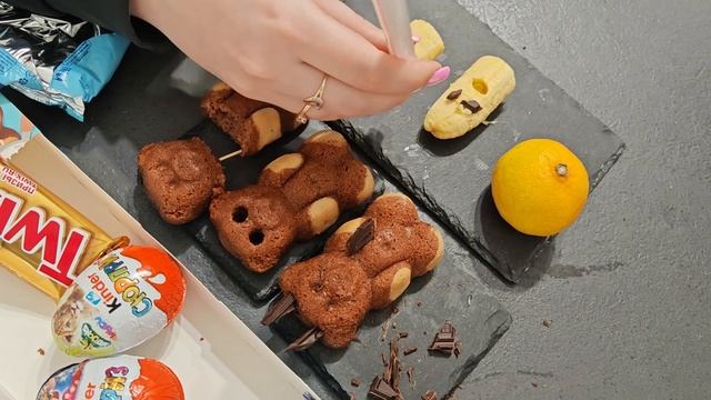 🙀🙀🙀 САМЫЙ БЫСТРЫЙ И ПРОСТОЙ ДЕСЕРТ НА ХЭЛЛОУИН #рецептынахэллоуин 🎃✨ #идеидляхэллоуина