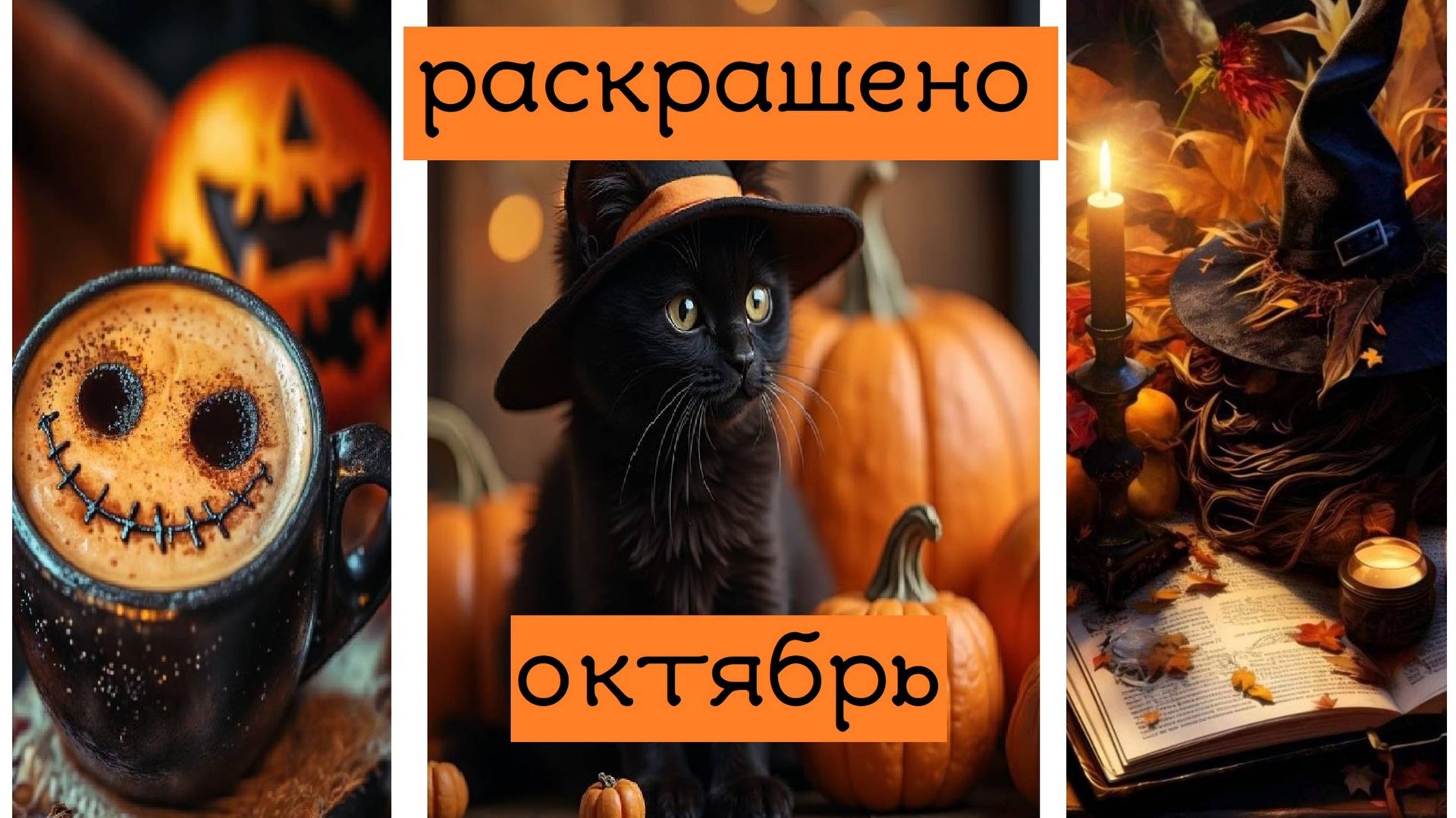 раскрашено ОКТЯБРЬ 2025