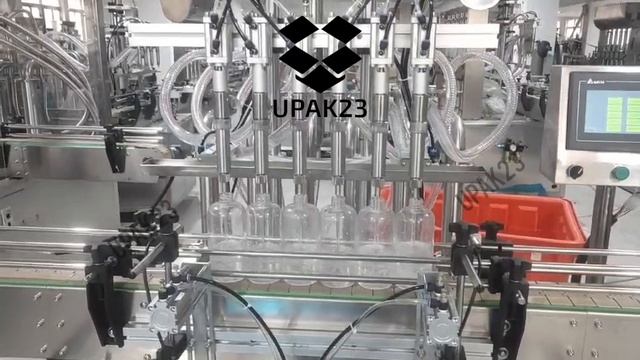 Узел розлива PPF-3000/6 сопел, с перемешиванием и конвейером