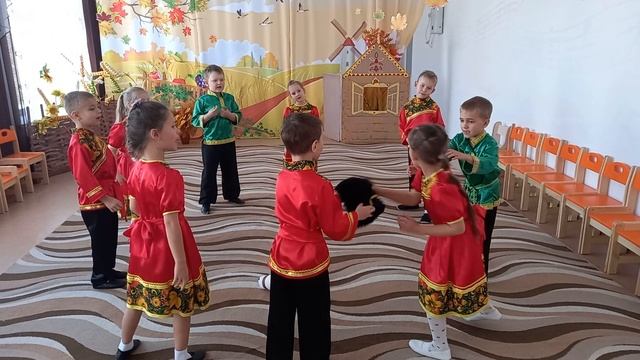 Казачья подвижная игра "Папаха"