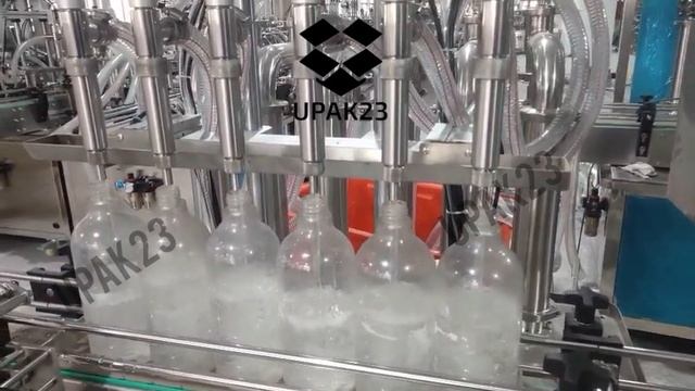 Узел розлива напольного типа с каплеуловителем