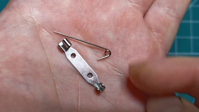 Подготовка основы броши для пайки