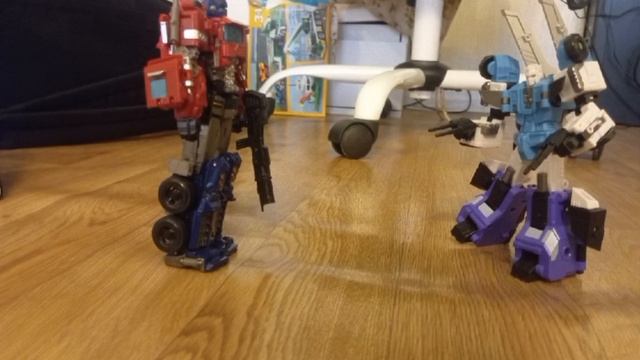 Six Shot vs Optimus Prime part 2