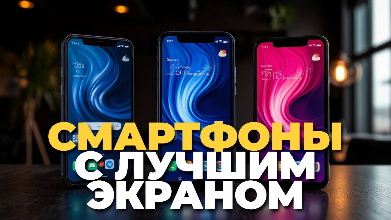 Не покупай смартфон, пока не посмотришь ТОП-5 с лучшим экраном 2025 года!