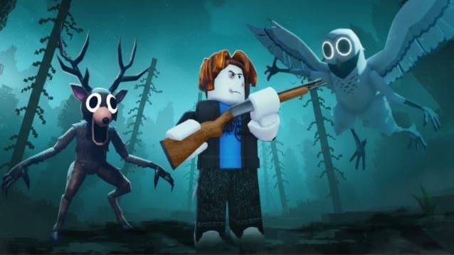 ROBLOX 99 ночей в лесу приручение киви