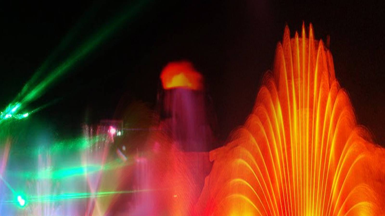 Танцующие фонтаны. Кипр.