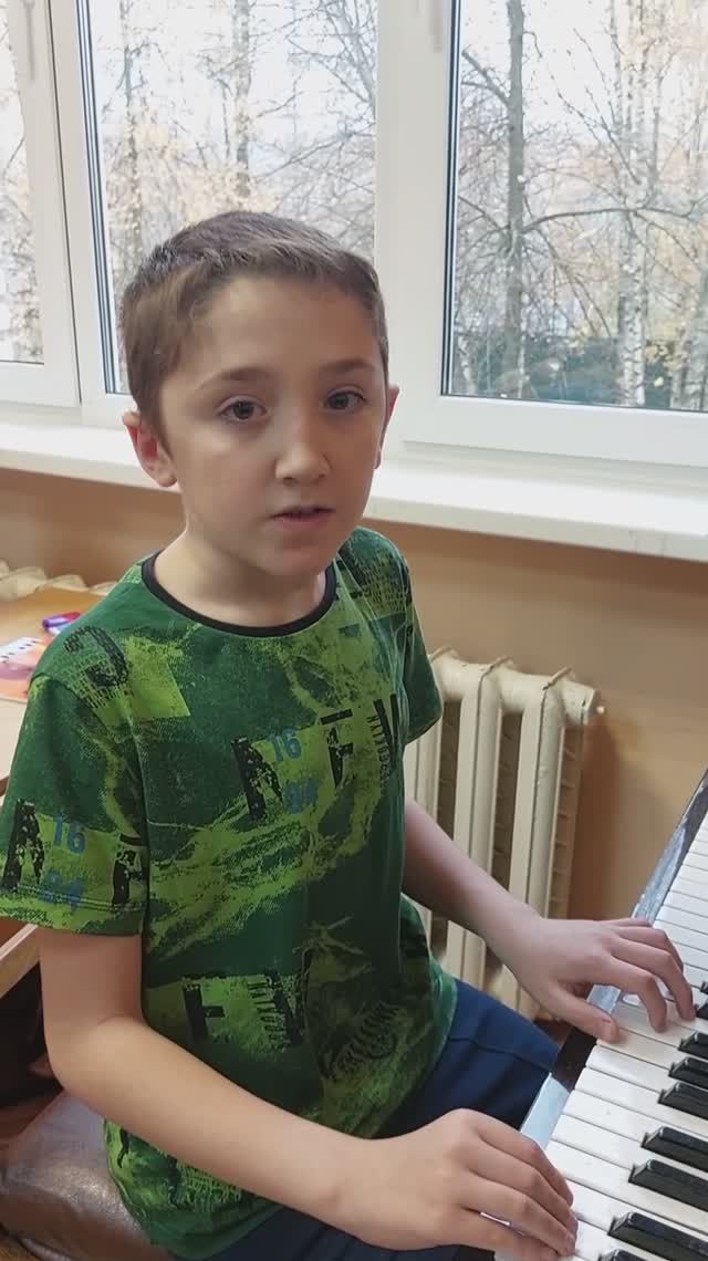 Сольф. №1 из сб.Калм. и Фр. Рудяк Ярослав 1кл.