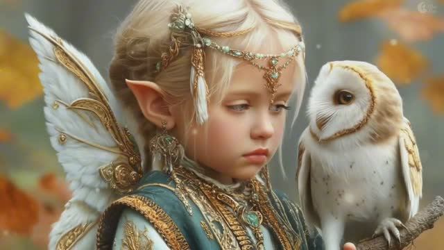 Милые феи в волшебном лесу