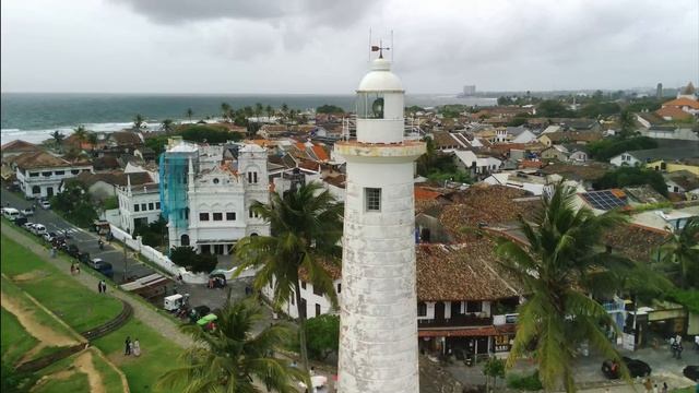 Шри Ланка, Galle Lighthouse с дрона