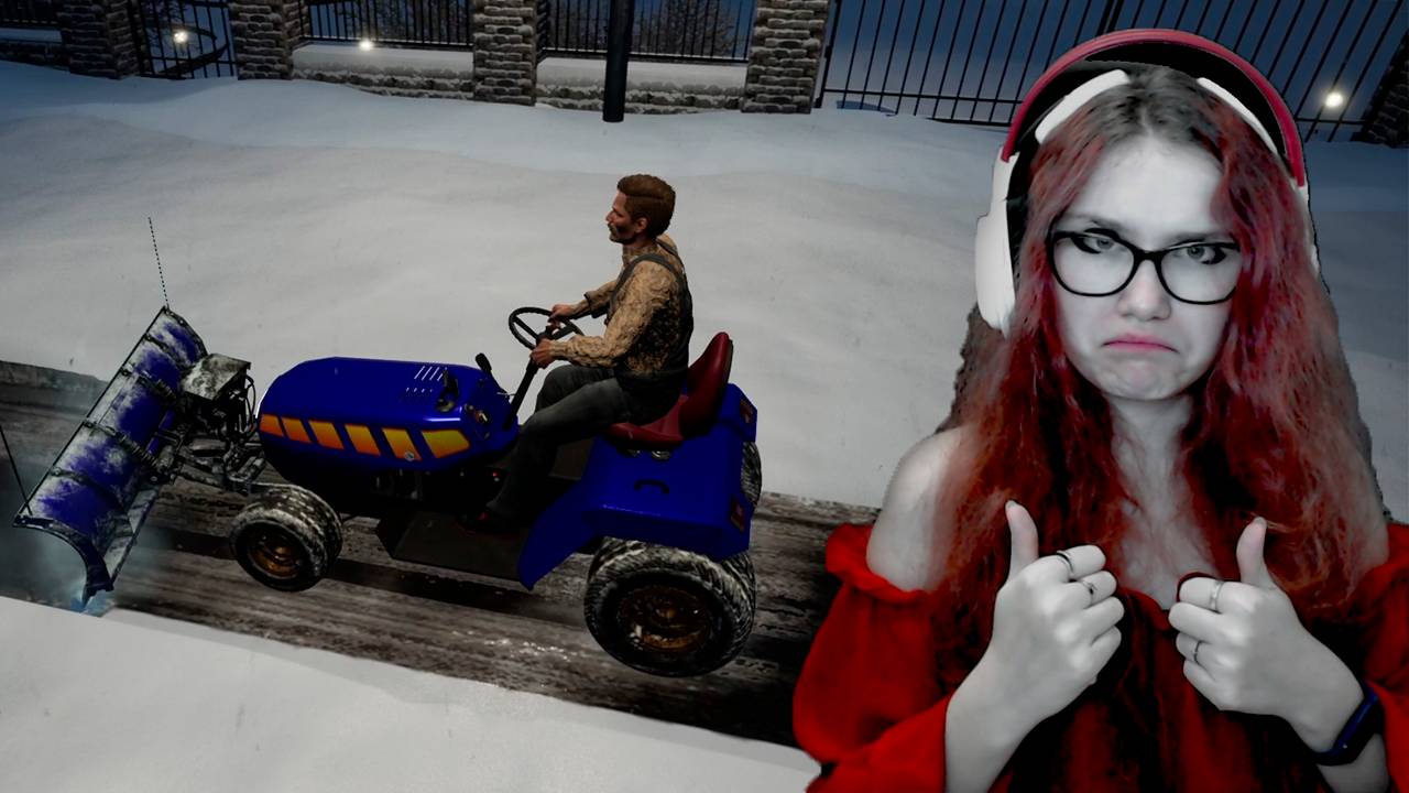 Профессионал уборки снега ✮ Snow Plowing Simulator Demo ✮
