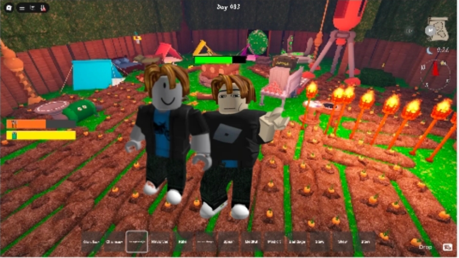 Я играю в 99 ночей с братом