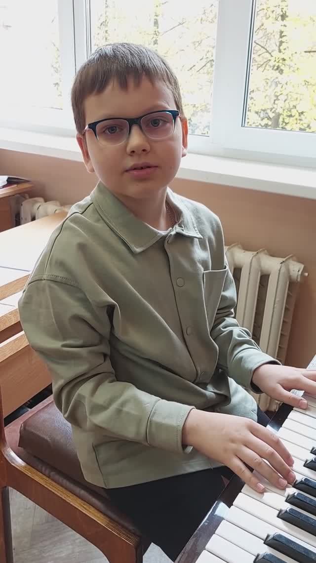 Сольф. №1 из сб.Калм. и Фр. Волков Артём 1кл.