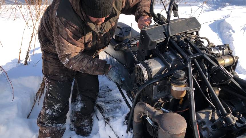 Буран с двс от ваз 2109 оборвало ремень грм.