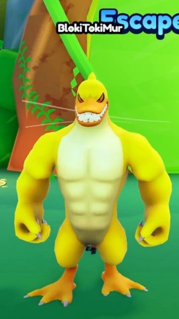 Повторяй за ГИГА БОСС Безумный Квак и Спина болеть не будет в Duck Evolution Роблокс !